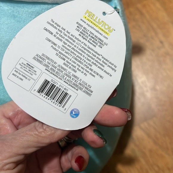 Squishmallows | Toys | Nwt Squishmallow 2 Jakarria Bubble Tea Soft Blue ...